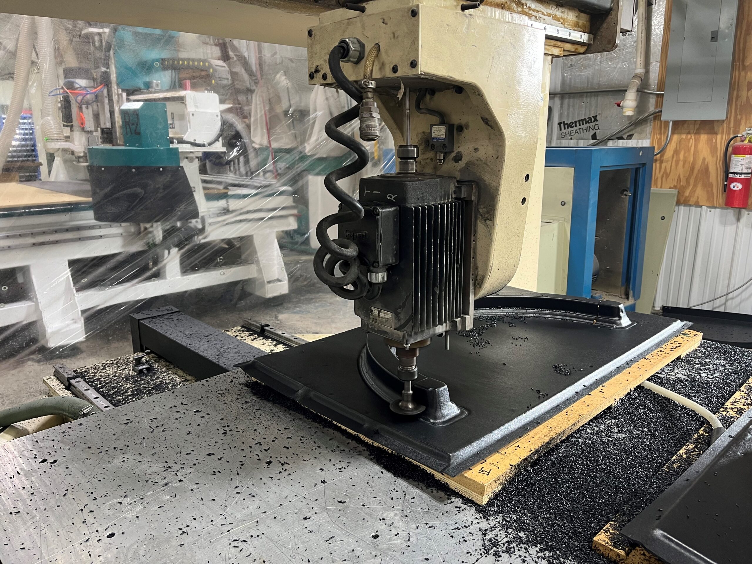 Vacuum Thermoforming Router Trimming - QC Plastics